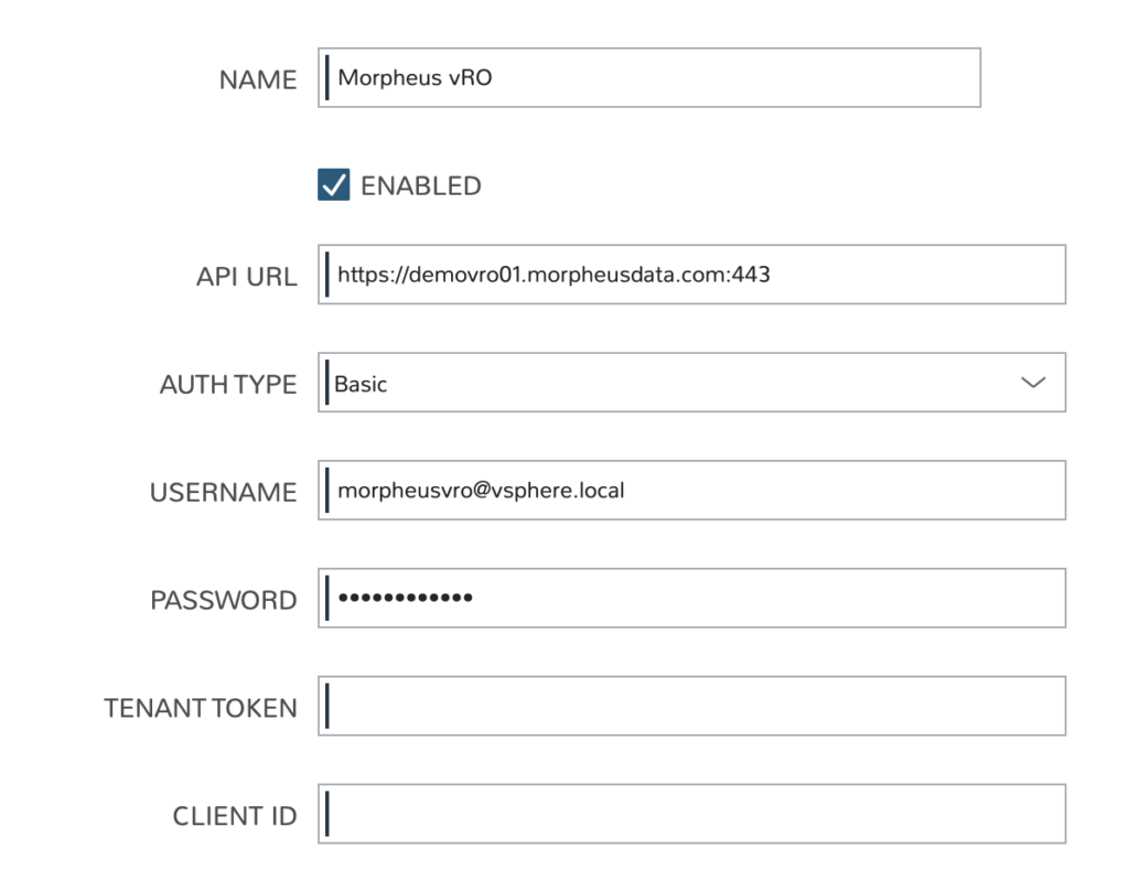 Morpheus Aria Automation Orchestrator Integration | Cloud Blogger ...