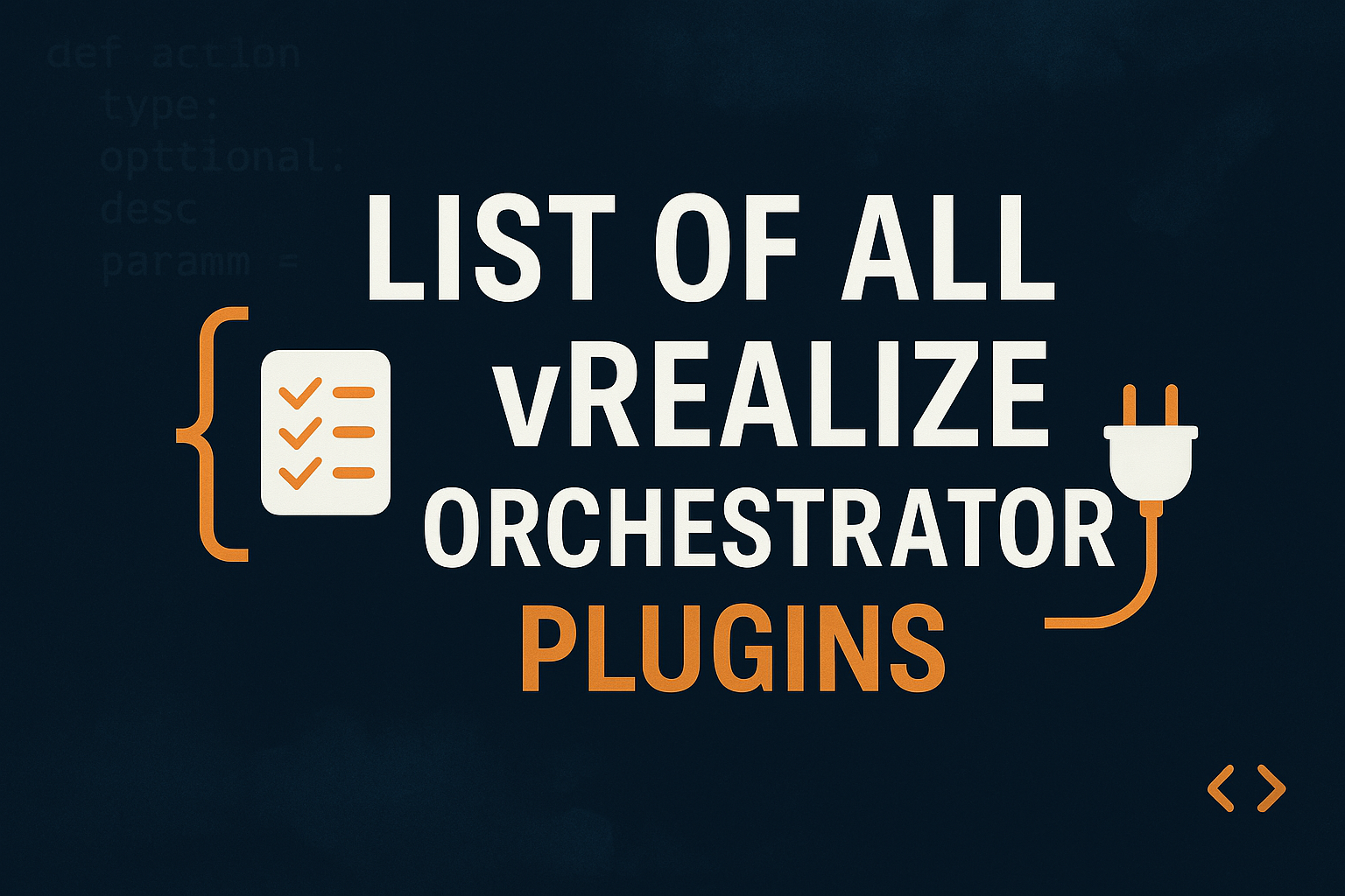 [WIP] List of All Orchestrators Plugins | Cloud Blogger | Techblogs on ...